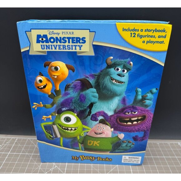 Disney | Jewelry | Scarce Disney Pixar Monsters University My Busy Book ...